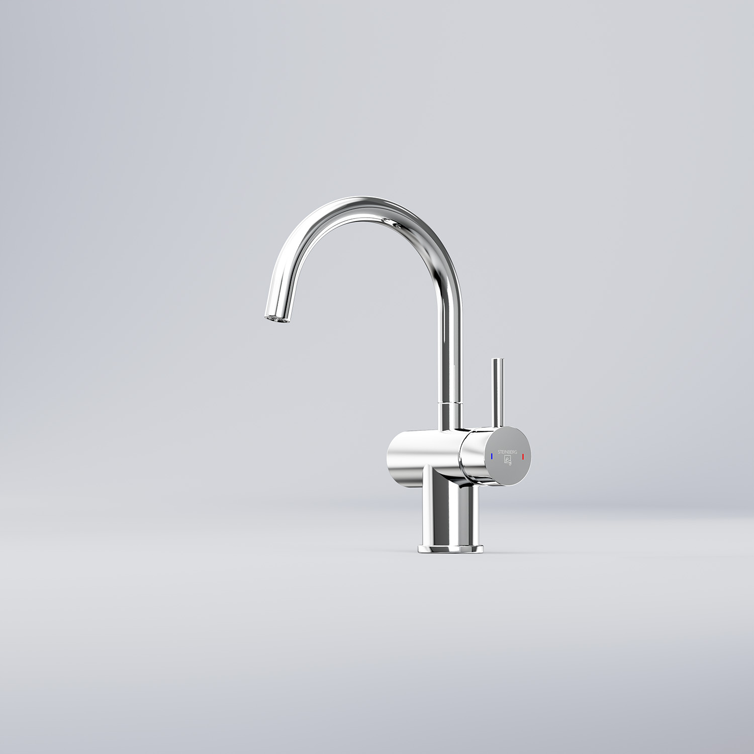 Steinberg Single Lever Brass Basin Faucet With Swiveling Spout | Series ...