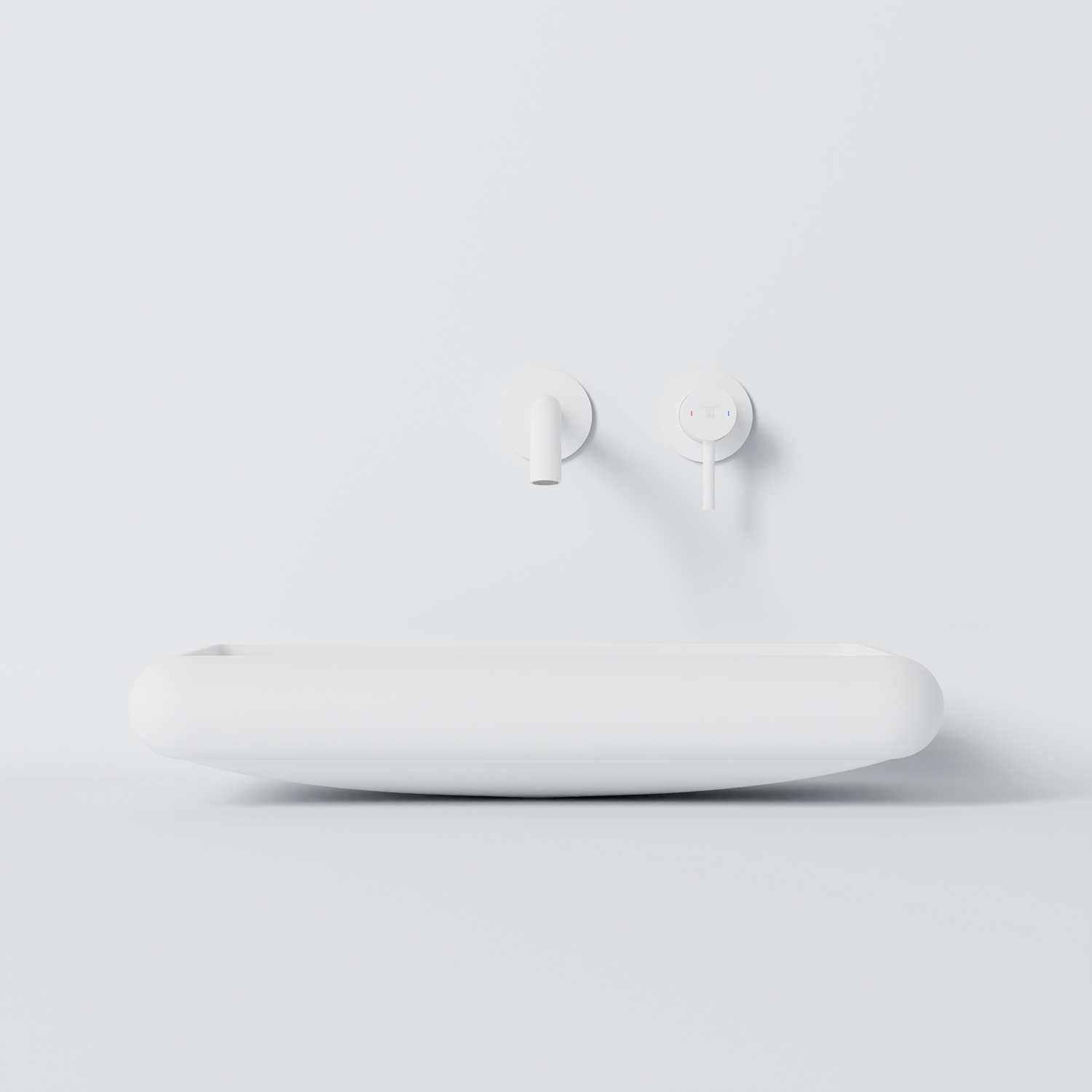 Steinberg Round Solid Surface Countertop Washbasin | Series 440 ...